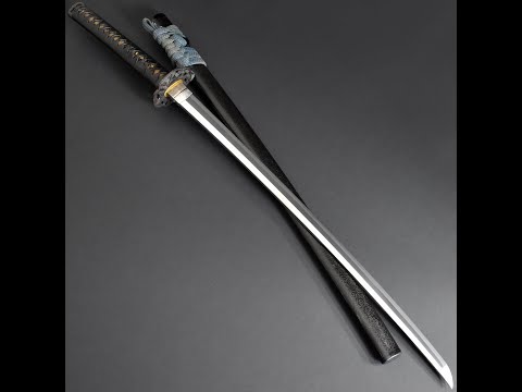 03283 ANTIQUE NIHONTO JAPANESE LONG SWORD KATANA SHIGEKUNI 重國 signed w/KOSHIRAE and SHIRASAYA