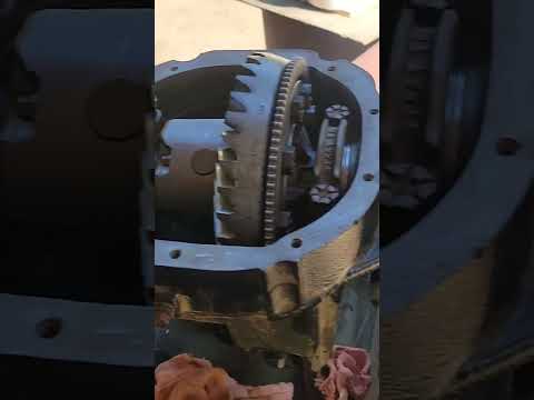 8.8 explorer axle narrowing project. it was lined up perfect! now to weld up and install!