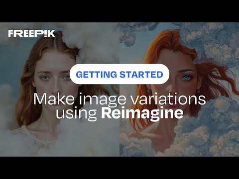 How to make a variation of an image using AI | Freepik Getting Started