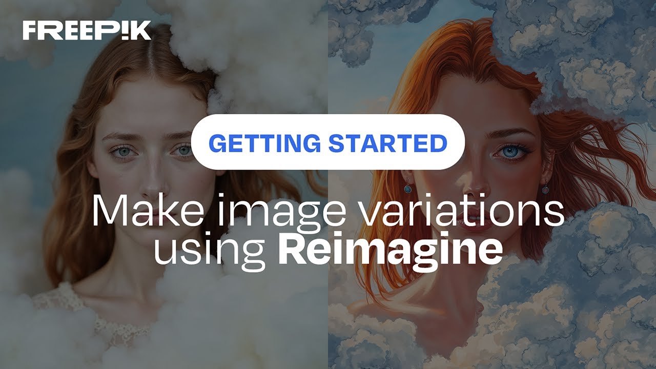 How to make a variation of an image using AI | Freepik Getting Started