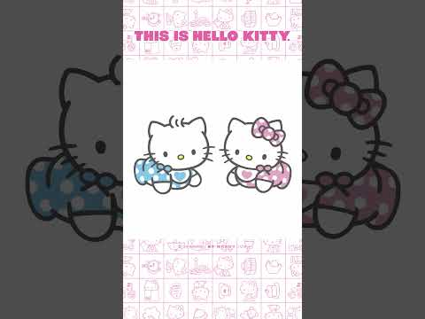 Happy birthday #HelloKitty! 🎂 #shorts #sanrio #hellokitty50th