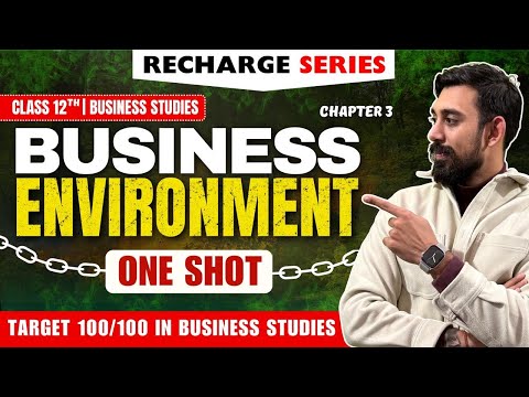 Recharge Chapter 3 | Business Environment | Class 12 | Business Studies | Boards 2025