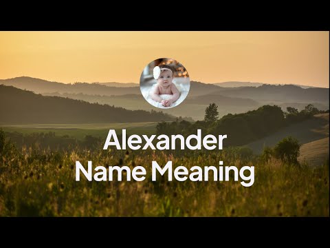 Alexander Name Meaning - Name Meaning