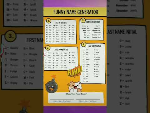 Comment your new nickname 😂 #shorts #tiktok #new #name #nicknames #fyp #viral #fypシ #like #trending