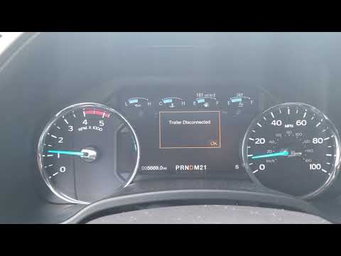 2017 Ford F350 Trailer Connected/Disconnected Problem