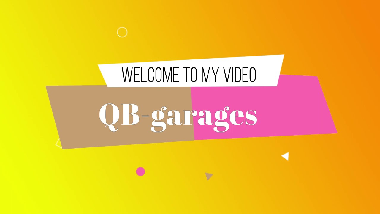qb-garages || Qbus Framework || Free scripts
