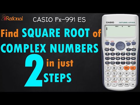 Find Square root of Complex numbers | Scientific Calculator fx 991 es