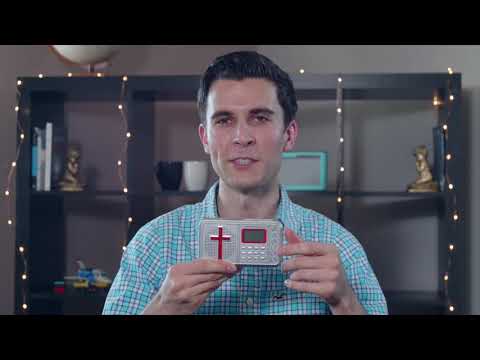 Daily Meditation Audio Bible Player operating instructions