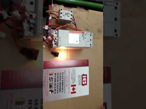 TEST RUN AFTER REPAIR - Sprecher & Schuh Soft Start - PCE-147-600V