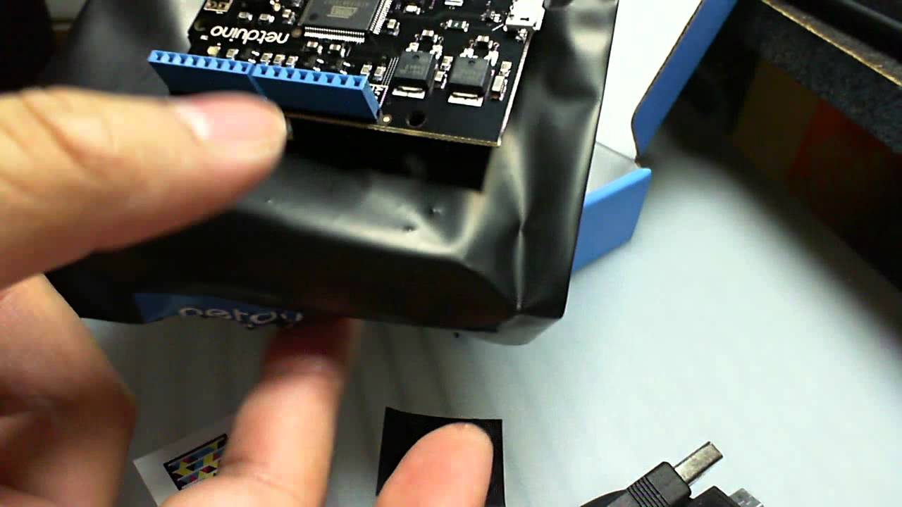 Netduino Unboxing