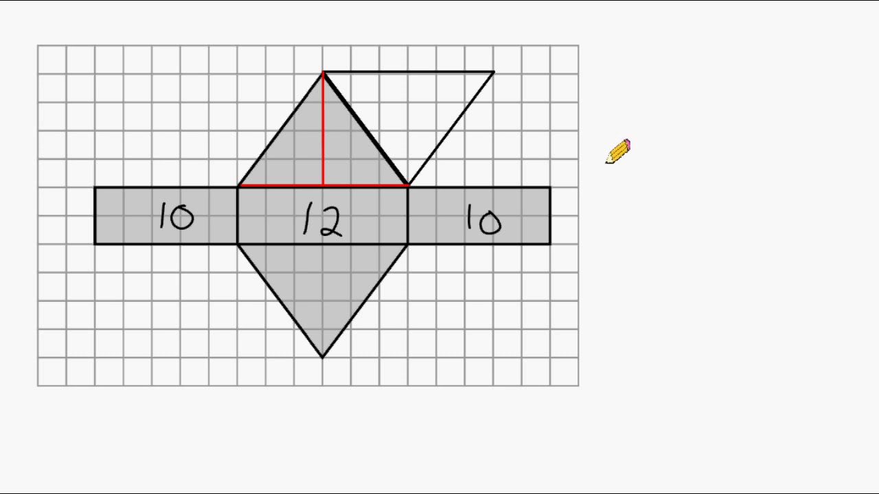 Surface Area Of Triangular Prism Net