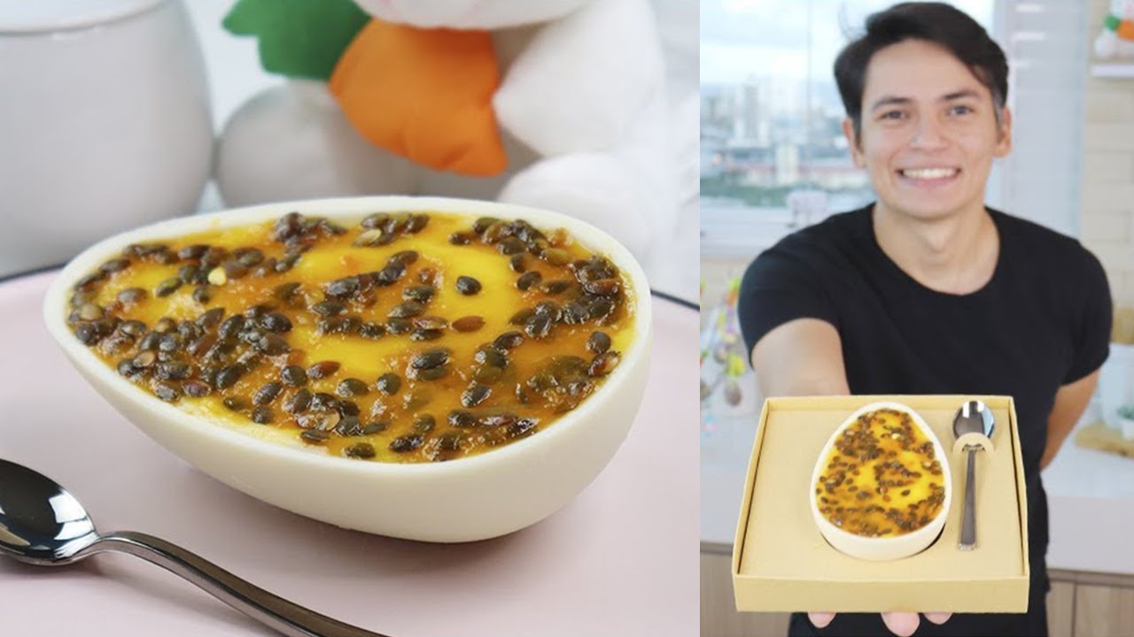 Passion Fruit Spoon Egg | Easter Recipe