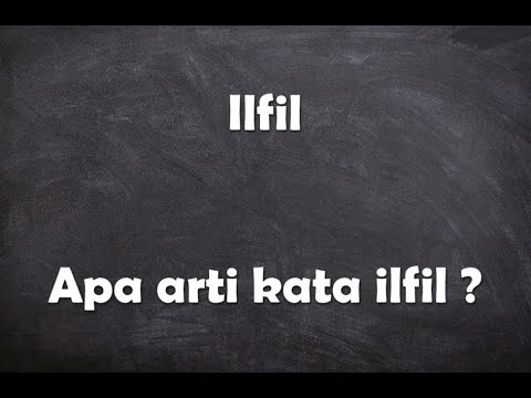 Apa arti kata Ilfeel ?