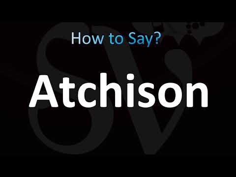 How to Pronounce Atchison (CORRECTLY!)
