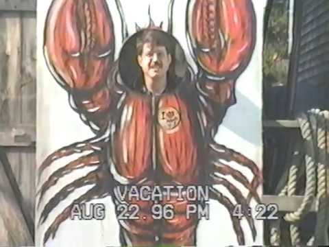 This is at Shaw's Fish & Lobster Wharf in New Harbor Maine. - August 22, 1996.