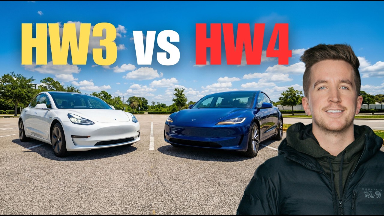 I tested FSD on HW3 vs HW4