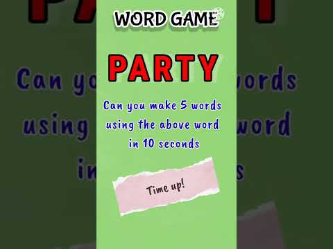 Word game | How many words you can make?