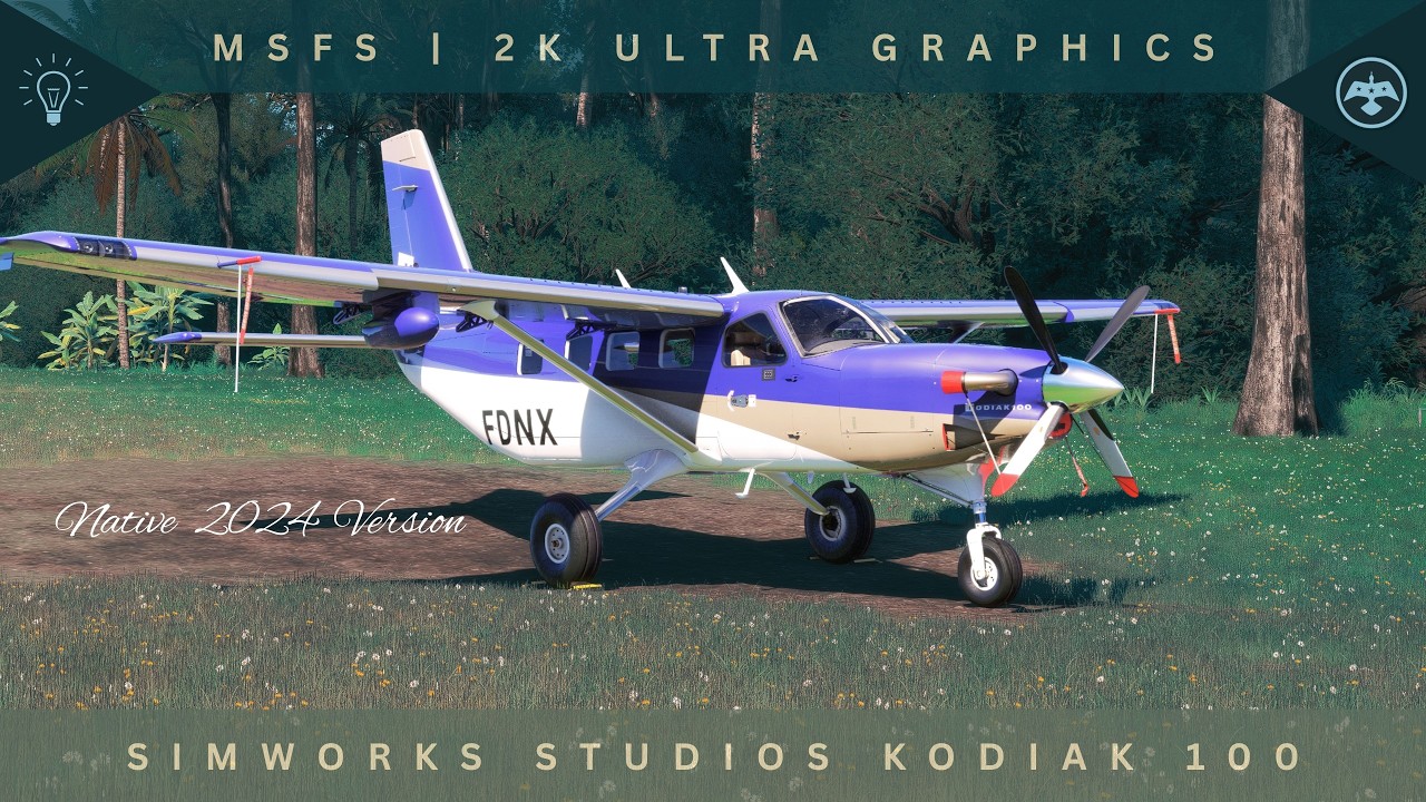 First Look & Full Flight Walk-Through! | MSFS 2024 | SimWorks Studios Kodiak 100 | Ultra Graphics