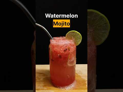 Watermelon Mojito recipe 🍉🍹 | mojito recipe | watermelon mojito