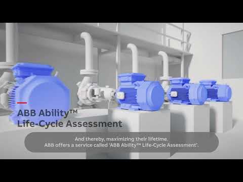 ABB Ability™ Life-Cycle Assessment for motors and drives