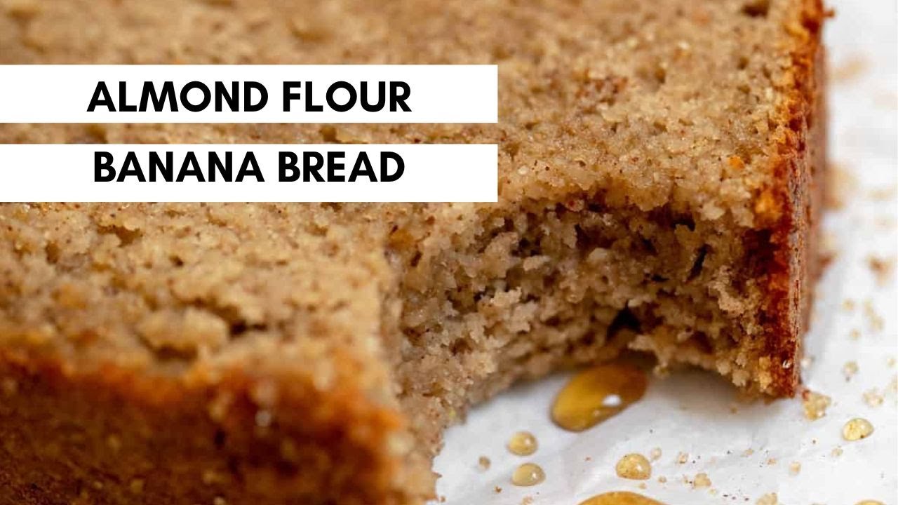 EASY Almond Flour Banana Bread