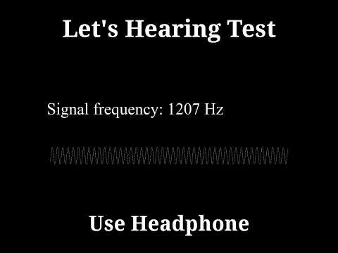 hearing test frequency low to high #shorts