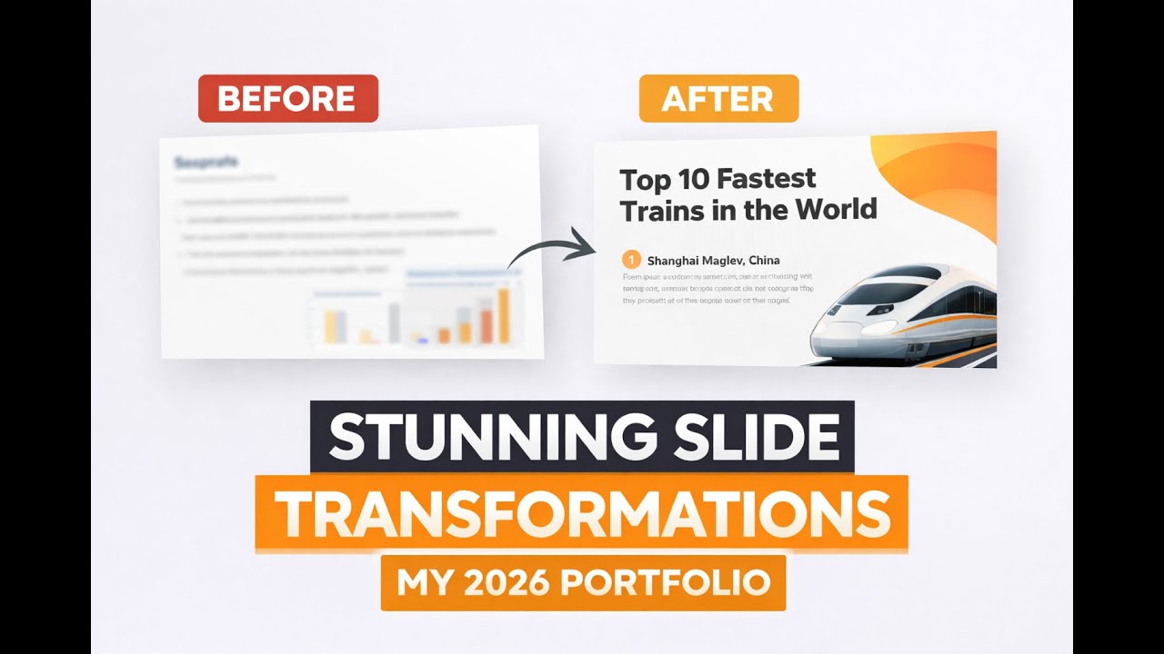 My Presentation Design Portfolio | Modern PowerPoint, Prezi & AI Slide Designs #ppt #ai #portfolio