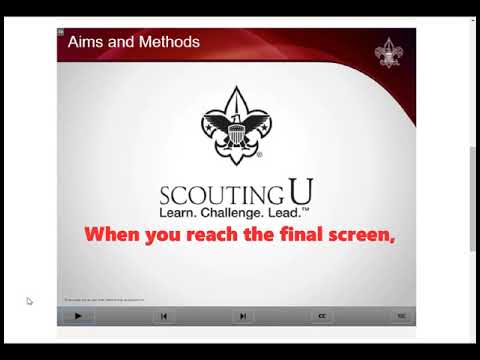 BSA training tutorial