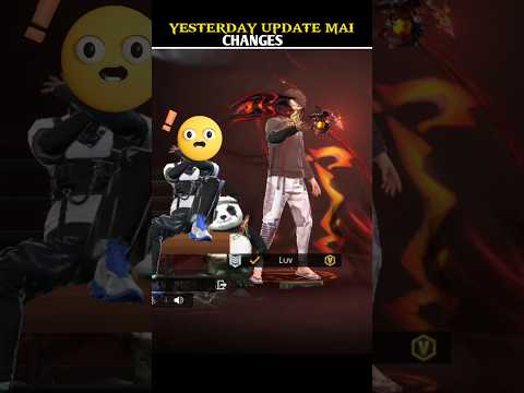 SOME CHANGES AFTER UPDATE ????????! #freefire #trending #shorts FREE FIRE TECH