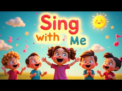Sing With Me 🎶 | Fun Kids Song | Sing Along & Dance | 3D Animated Video | Tiny Happy Tune