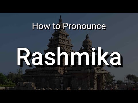 Rashmika - Pronunciation and Meaning