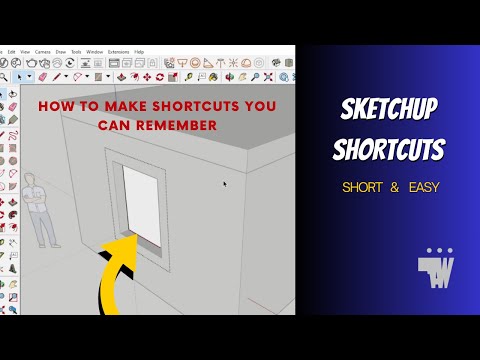 How to add Unique shortcuts to sketchUp Model