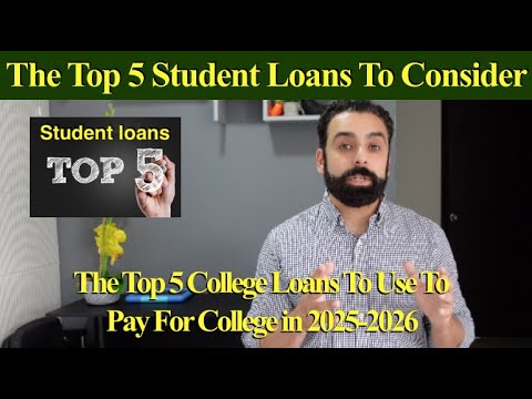 Top 5 Student Loans To Consider & Student loan basics - Parent Plus, NJ Class loans Financial Aid