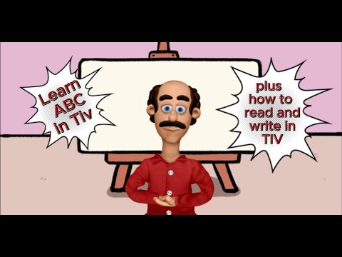 Learn How to read and write in Tiv Language episode 1