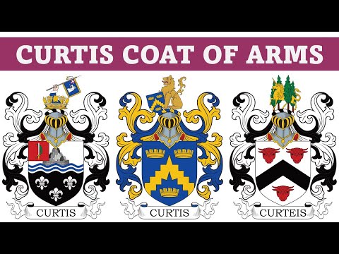 Curtis Coat of Arms & Family Crest - Symbols, Bearers, History