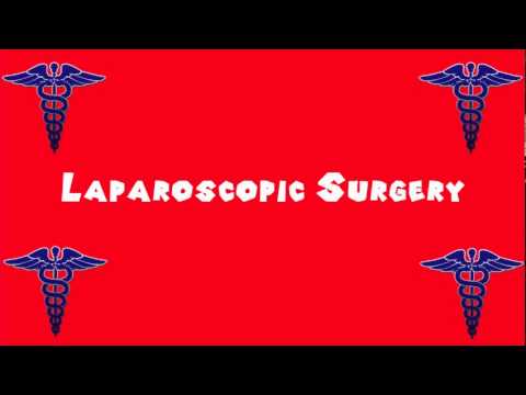 Pronounce Medical Words ― Laparoscopic Surgery