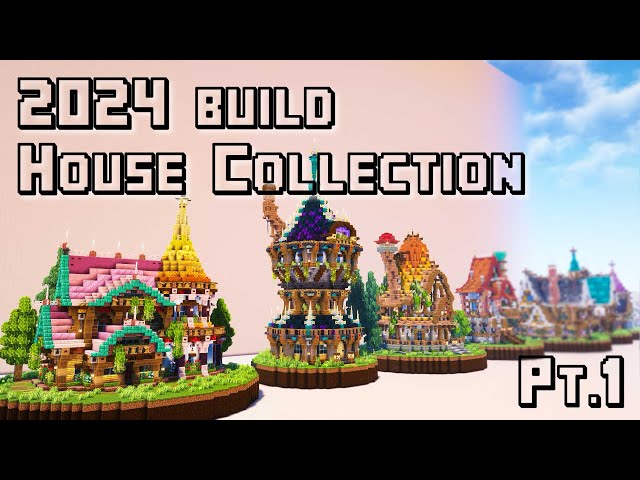 2024 Building House Collection Pt.1(20 House) Minecraft Map