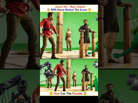 RRR Movie Behind The Scenes #shorts