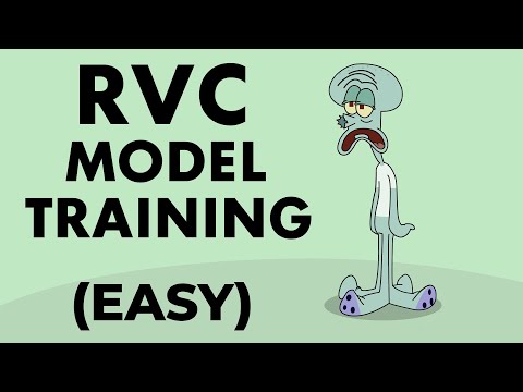 EASY way to Create an AI Model with RVC!🤖 Clone any voice with AI in minutes 📈 RVC Model Training