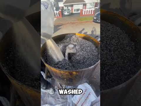 Resin washed stone