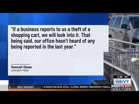 Good Question: Why arenβt people charged for stealing shopping carts?