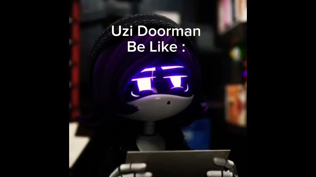 🥵 Uzi Doorman 💜 Be like 🤣😂👾 | Murder Drones Uzi Edit ✨ #murderdrones #uzidoorman #edit #meme #funny