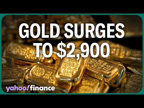 Gold prices pass $2,900 to record high