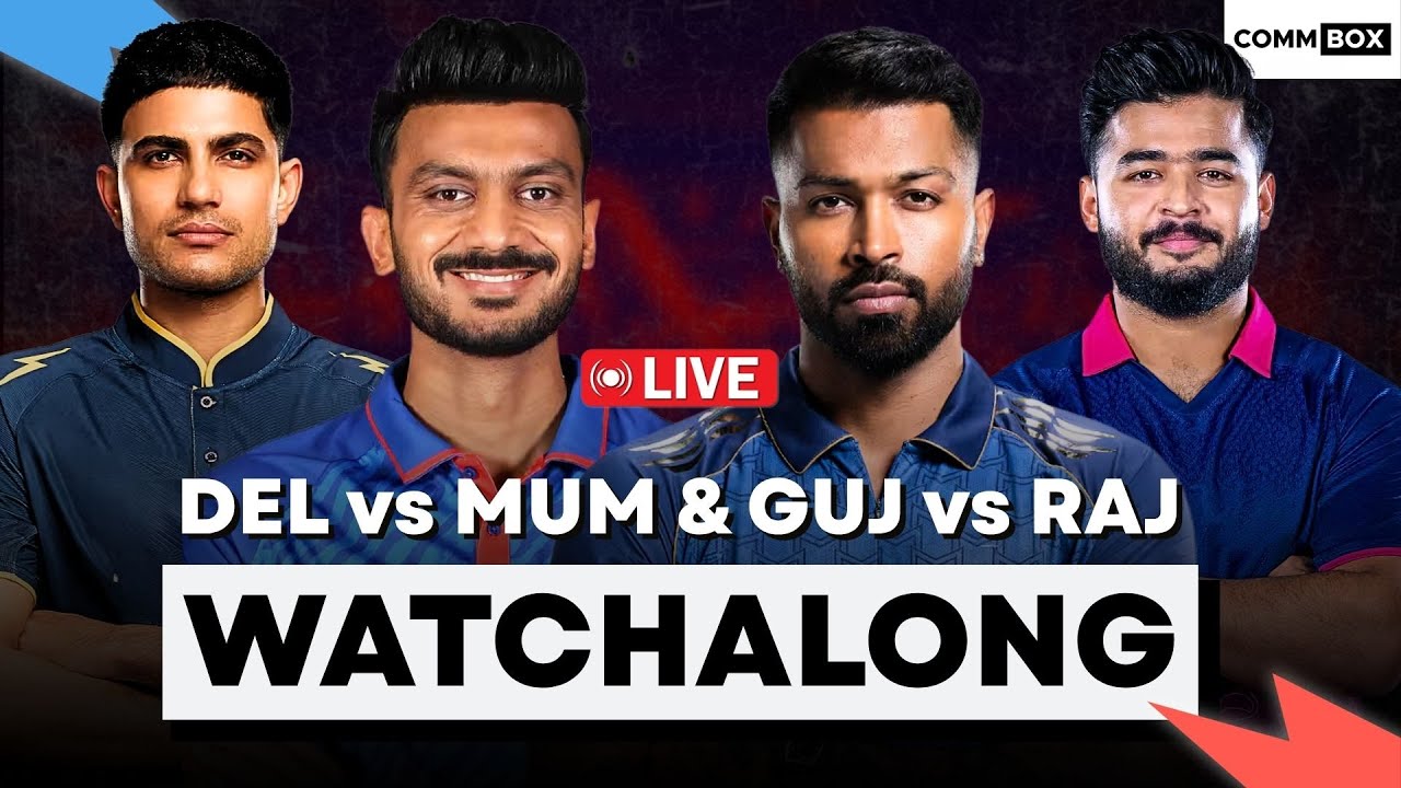 👉 #ipl2026 Live Watchalong: DEL vs MUM | #commbox #t20cricket