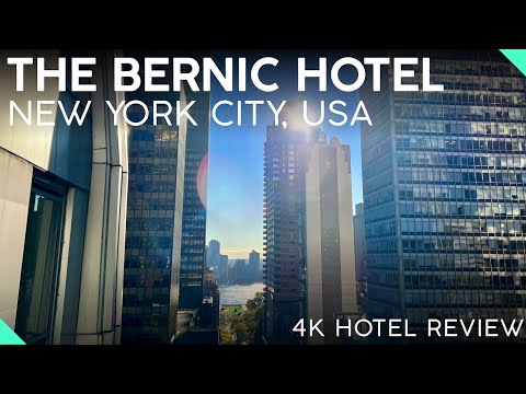 THE BERNIC HOTEL New York City, USA【4K Quick Tour & Review】CONVENIENT 4-Star Hotel