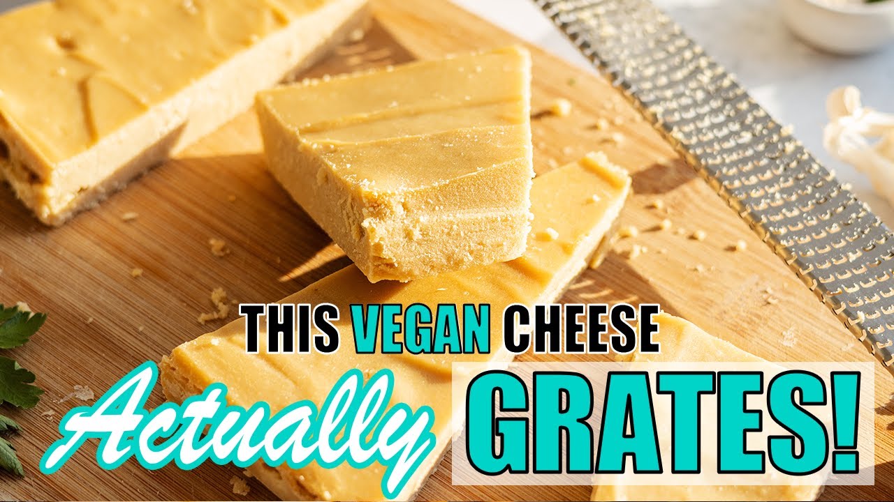 The BEST Vegan Parmesan Cheese Recipe! | Grateable & Perfect for Pasta