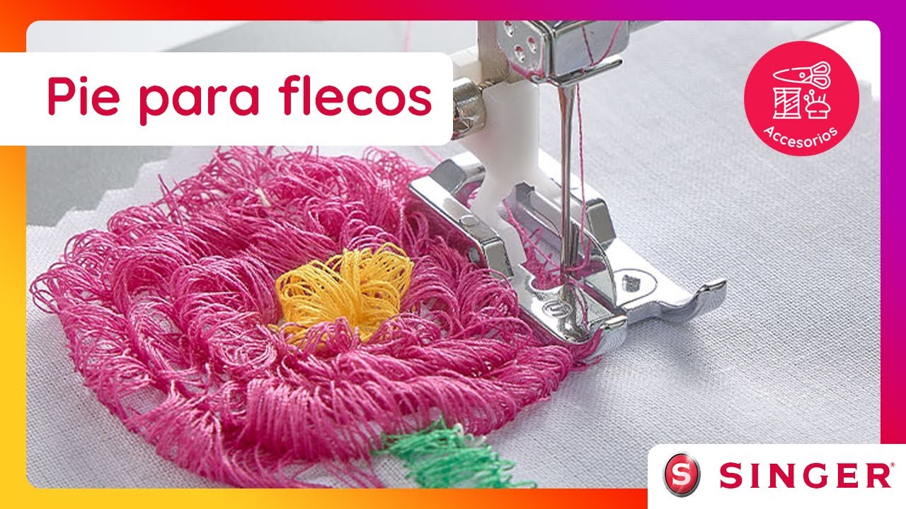 Prensatela para coser flecos | Singer Argentina