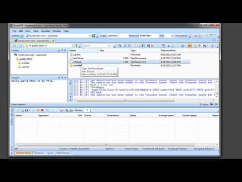 How to manage your files using SmartFTP
