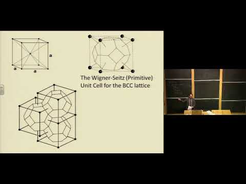 Solid State Physics | Lecture 10: Real Space And Reciprocal Space
