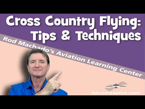 XC Flight Planning Webinar By Rod Machado